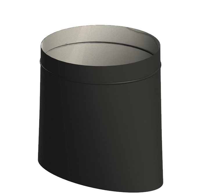 EXCELPrime Single Wall Oval to Round Adapter