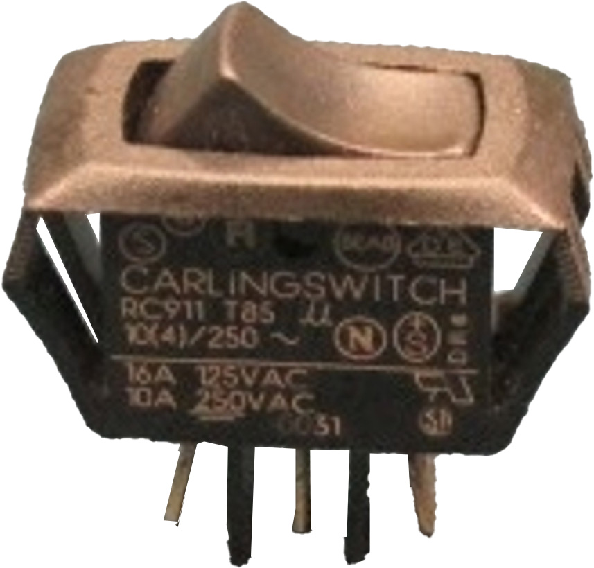 3-Position Rocker Switch | Quadra-Fire Pellet Stove | Castile