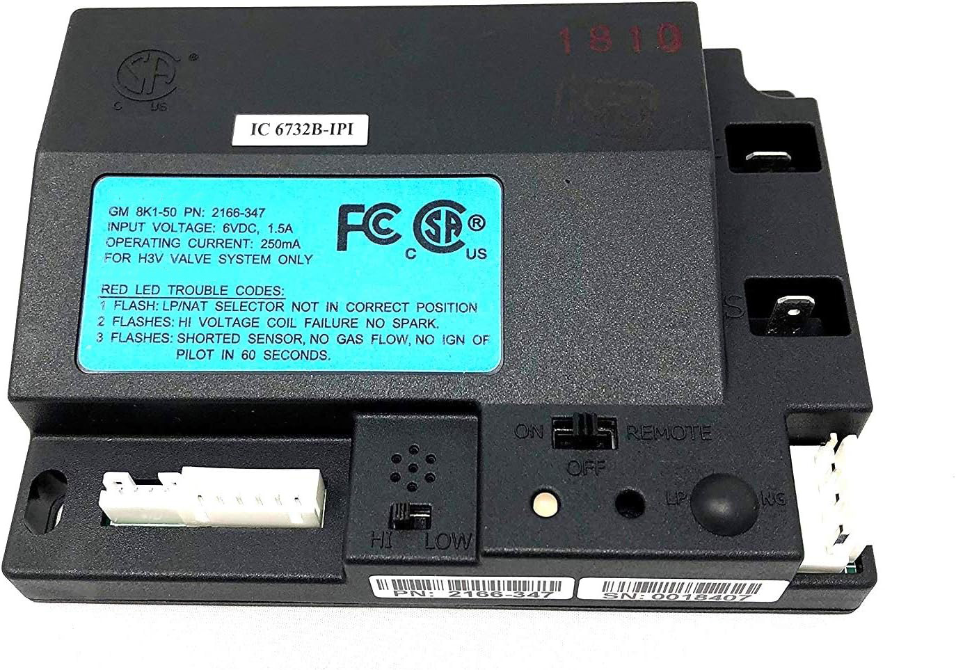 Ignition Control Module | Replacement Parts | Gas Stove Parts