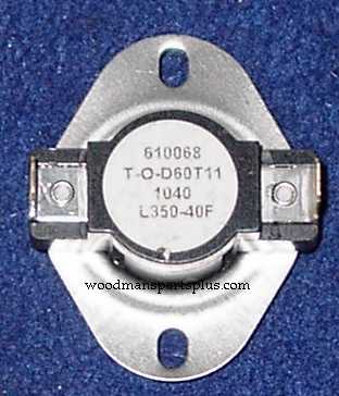 Limit Control | Gas Stove Blower Control | Snap Disk | Snap Stat