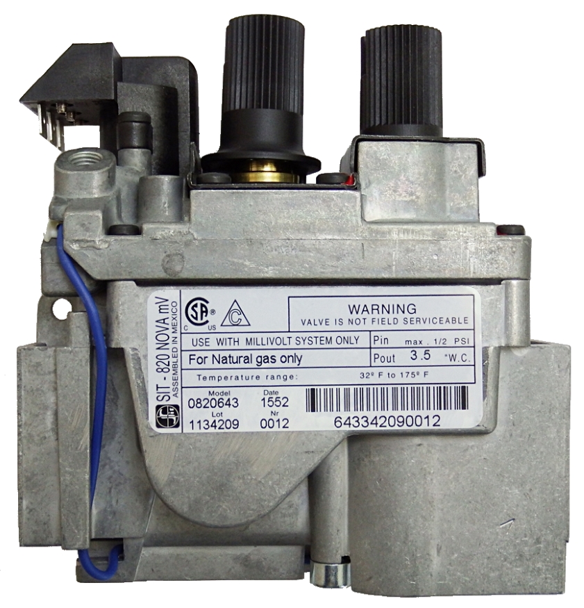 FMI Gas Valve | 820 Nova | SIT | Gas Stoves and Fireplaces Parts