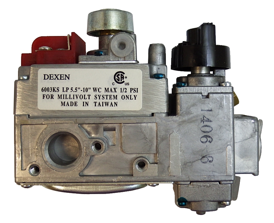 LP Gas Valve | Dexen | Travis Industries | Gas Stove Parts