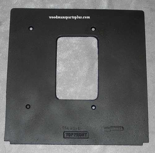 Combustion Base Plate | Waterford | Cast Iron | Stove Parts