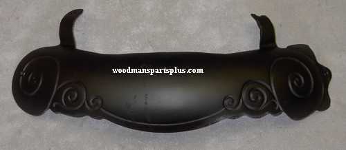 Foot Rail Side | Round Oak Wood Stove | Model Oak 18 | Stove Part