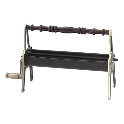 Paper Log Roller | Antique Brass and Cast Iron | Wood Fireplace